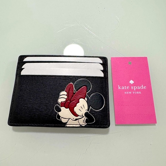 kate spade | Bags | Kate Spade X Disney Minnie Mouse Card Holder | Poshmark